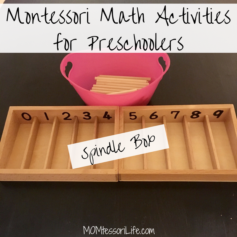 Montessori Math Activities for Preschoolers — Spindle Box – MOMtessori Life