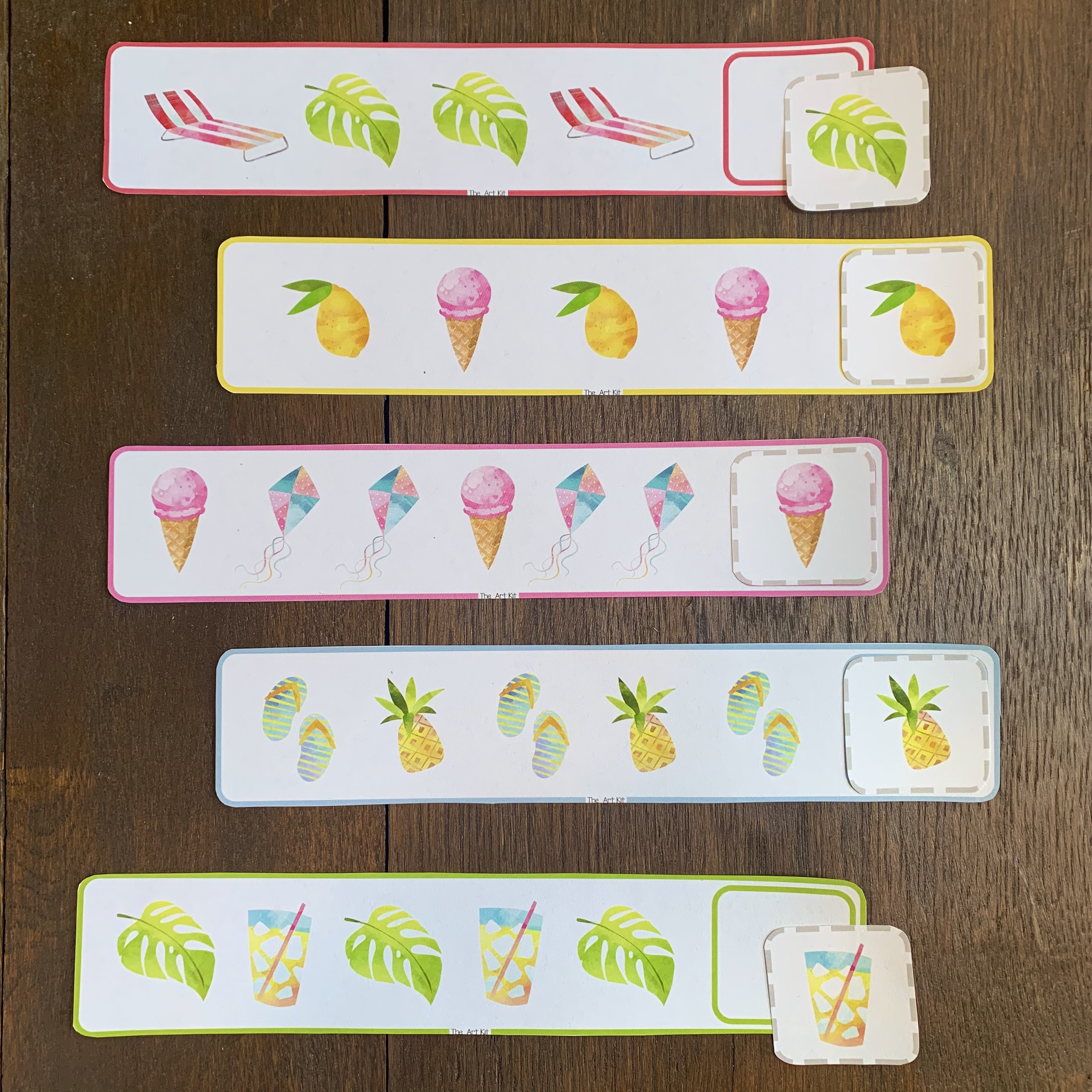 Art Kit summer patterns – MOMtessori Life