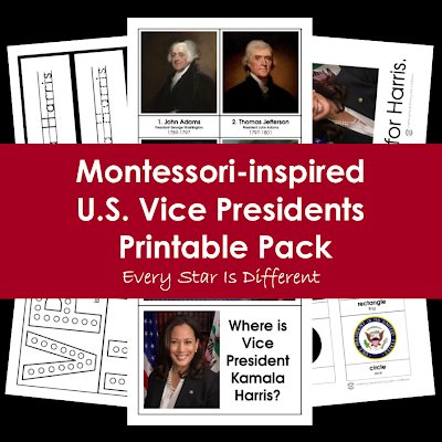 Montessori-Inspired U.s. Presidents Printables – MOMtessori Life