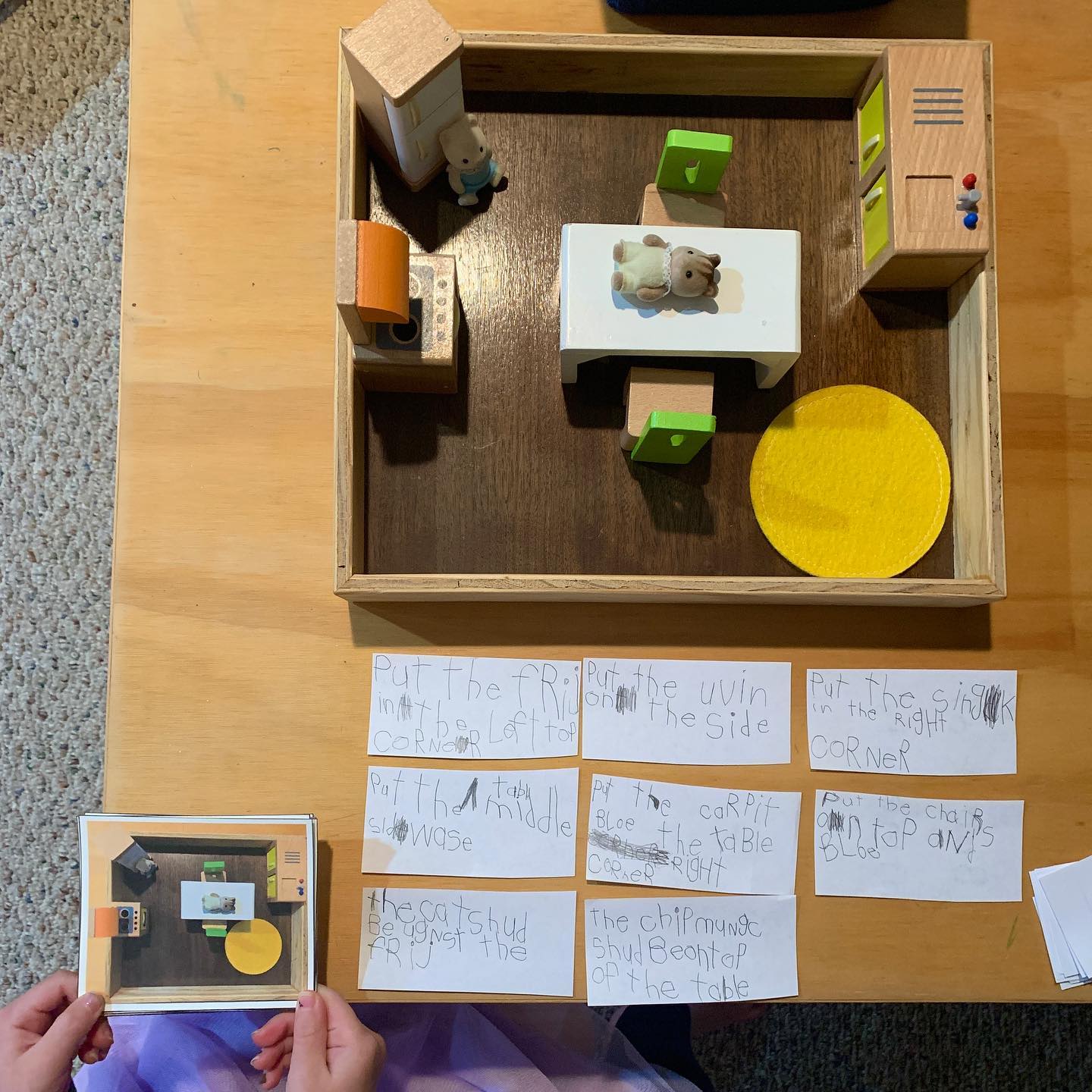 DIY Bird’s Eye View Pre-Mapping Work from our Montessori Homeschool ...