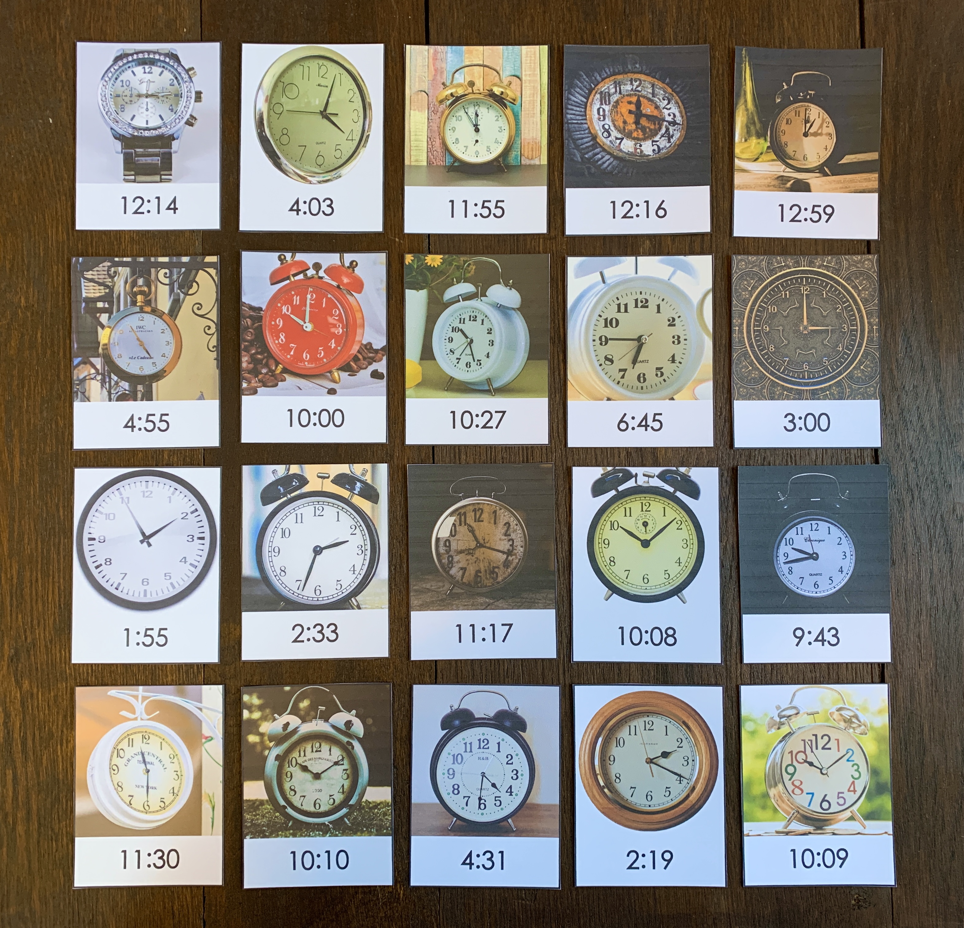 Clocks in Real Life – MOMtessori Life