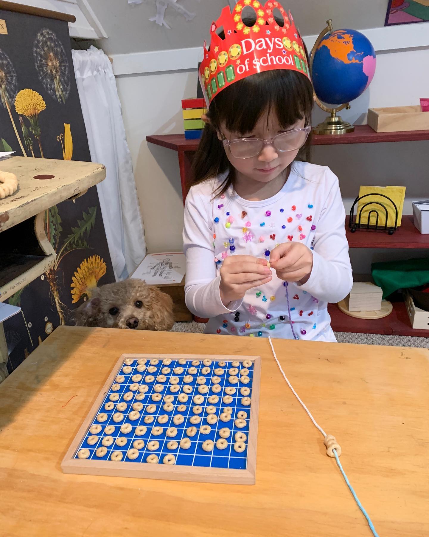 stringing cheerios – MOMtessori Life