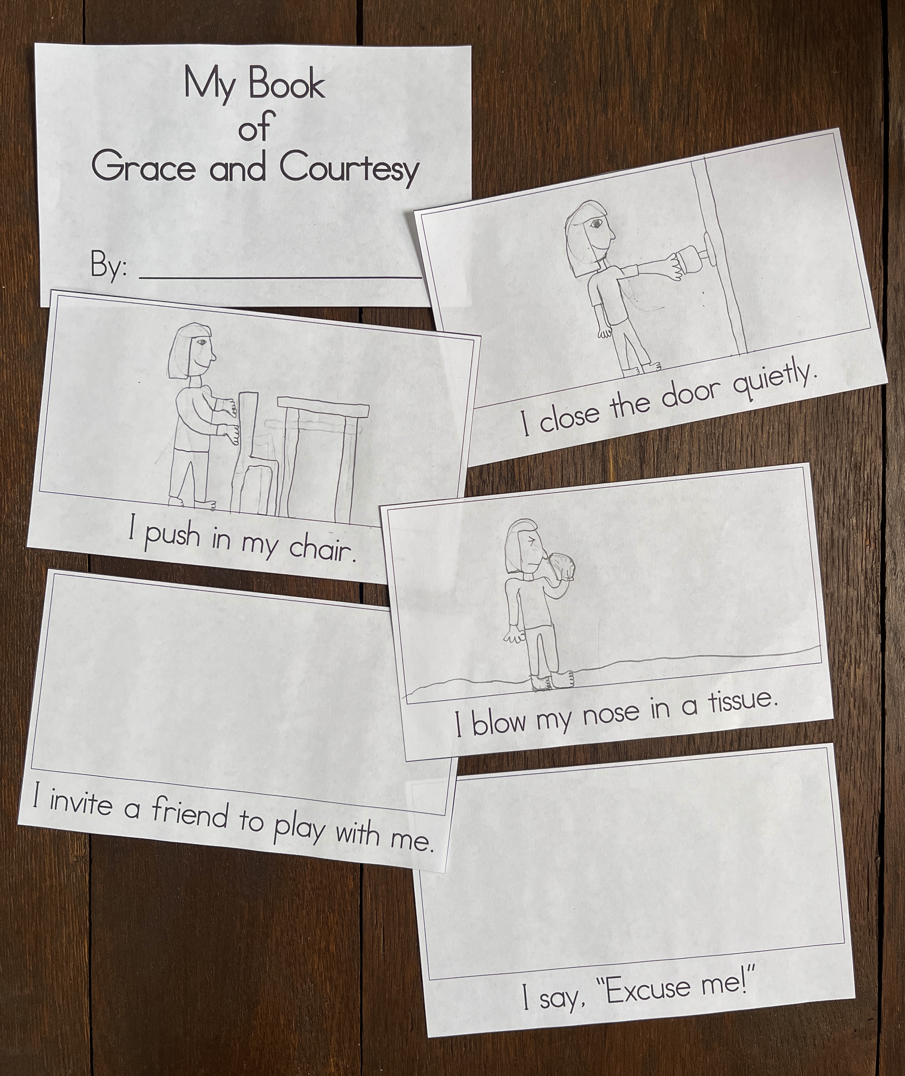 my book of grace and courtesy – MOMtessori Life