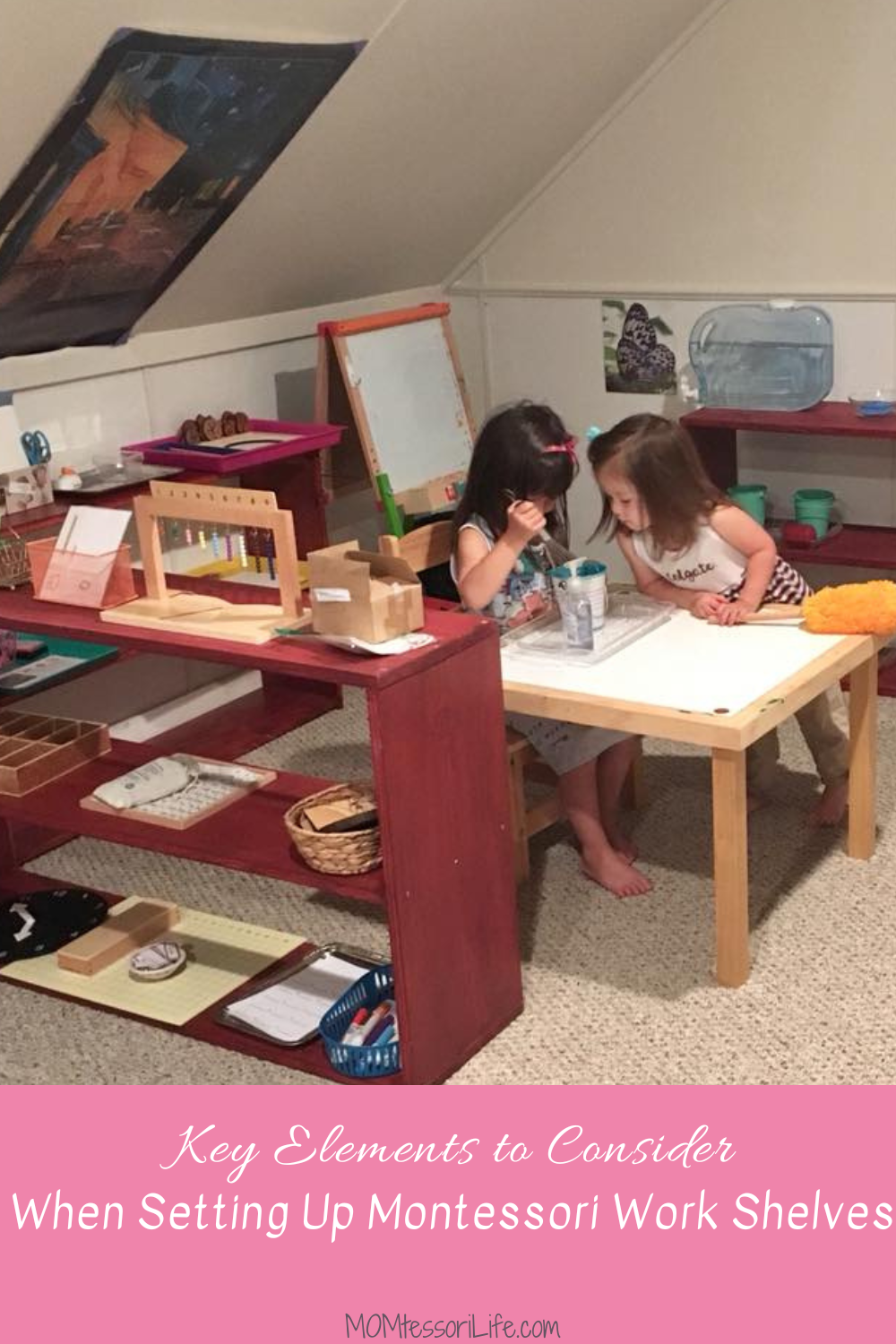 Key Elements to Consider When Setting Up Montessori Work Shelves ...