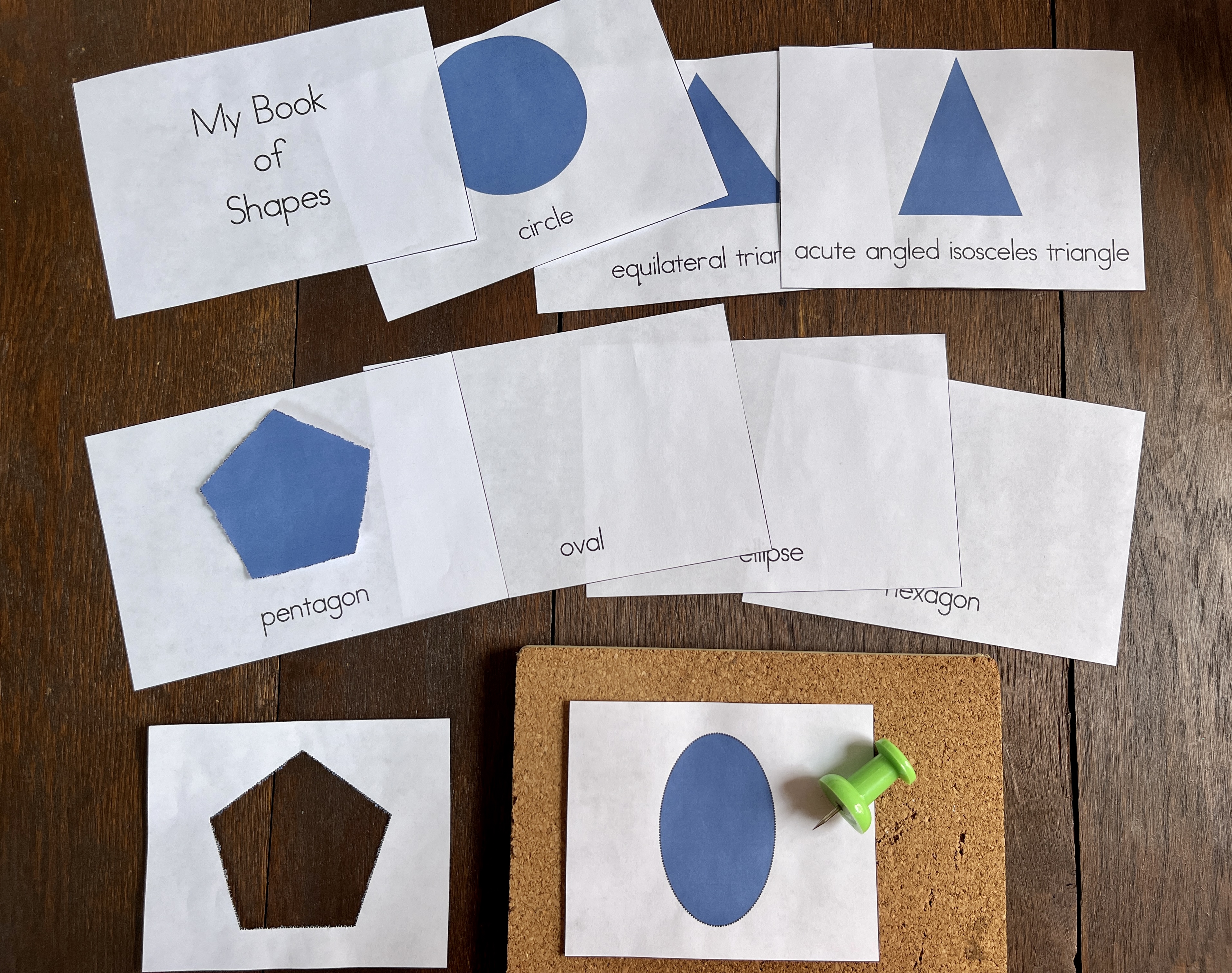 My book of Shapes – MOMtessori Life