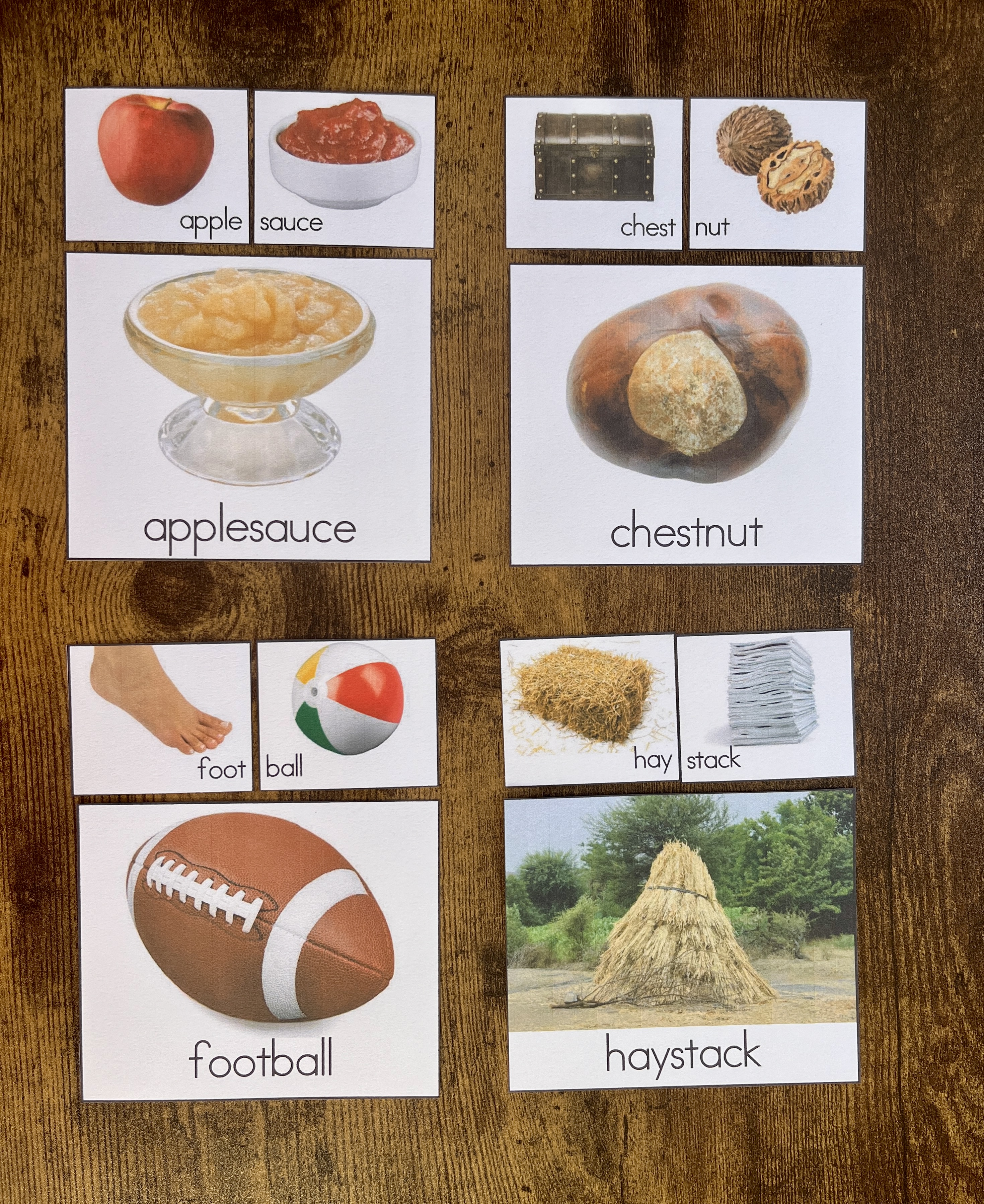 Fall compound words – MOMtessori Life