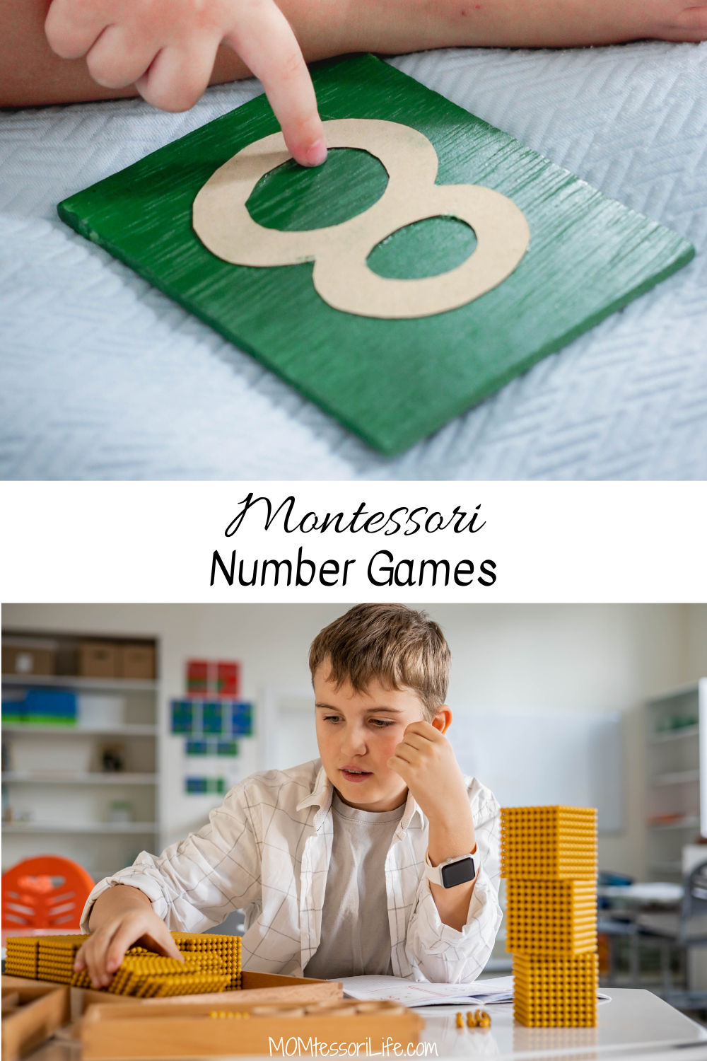 Montessori Number Games – MOMtessori Life